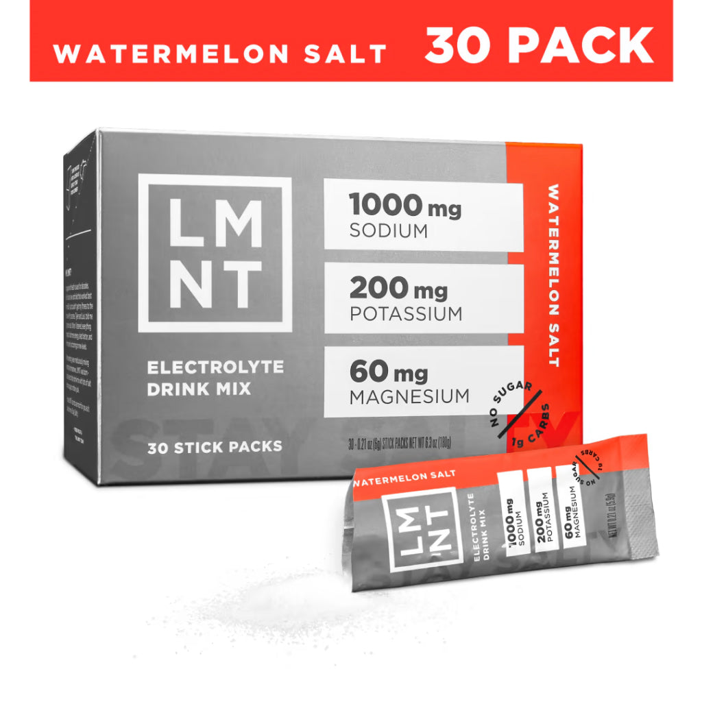 LMNT Electrolyte Drink Mix - Hydration and Mineral Support Formula ...